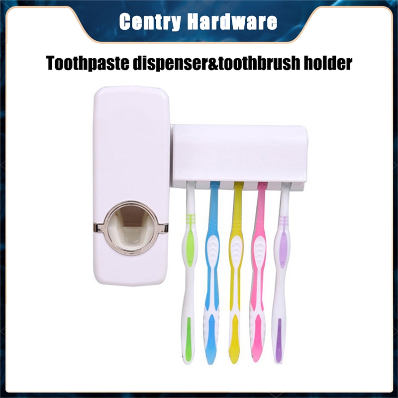 2 In 1 Hygiene Care Touch Me Automatic Vacuum Toothpaste Dispenser ...