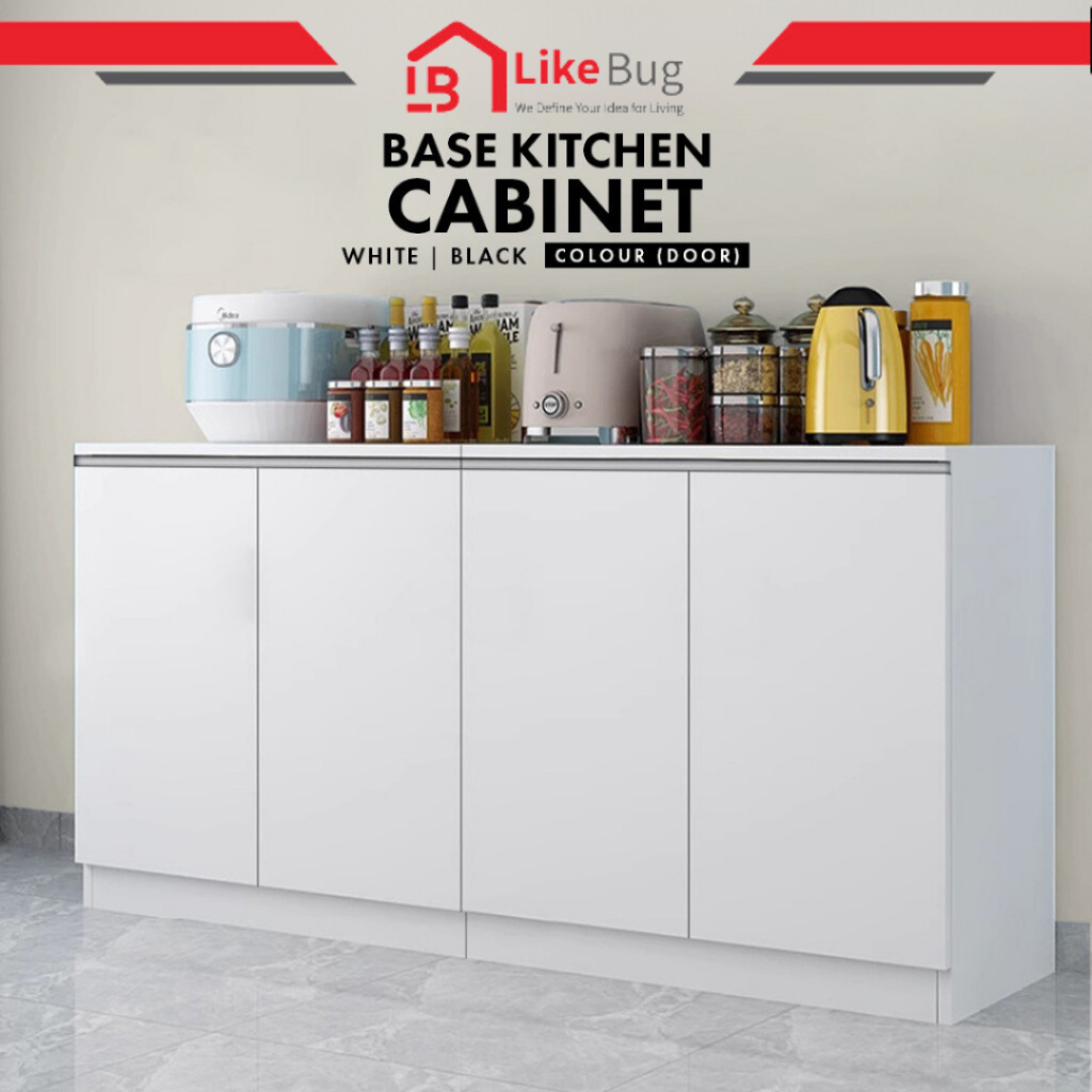 ⚡️LIKE BUG⚡️High Gloss Kitchen Cabinet with Waterproof Surface /Kitchen ...