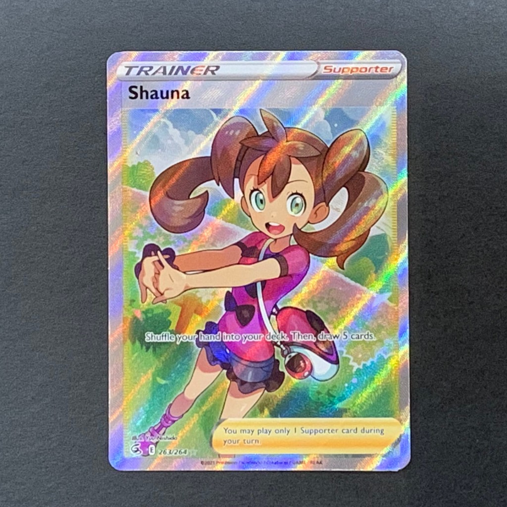 Pokemon TCG Shauna [263/264] Full Art Ultra Rare | Supporter | Fusion ...