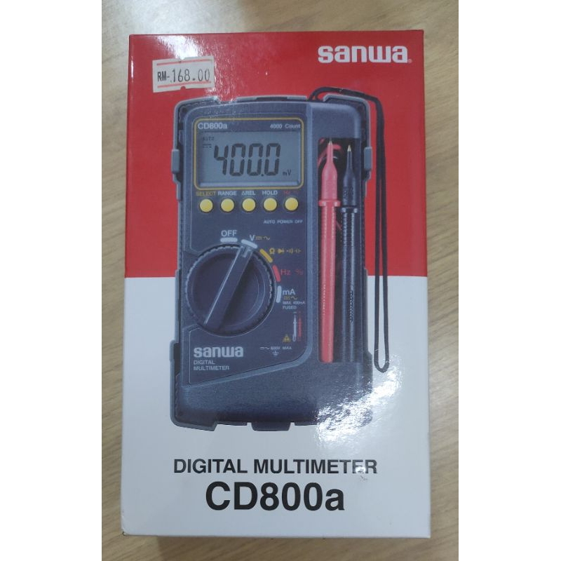 SANWA CD800a DIGITAL MULTI METER | Shopee Malaysia