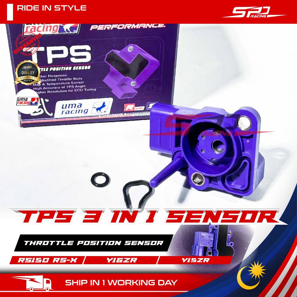 TPS Sensor 3 IN 1 Throttle Position Sensor UMA Racing for RS150 RSX150 ...