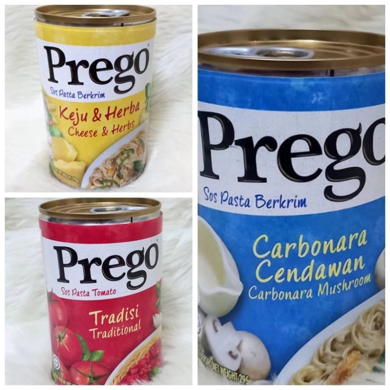 sos Prego (sos pasta berkrim)295g | Shopee Malaysia