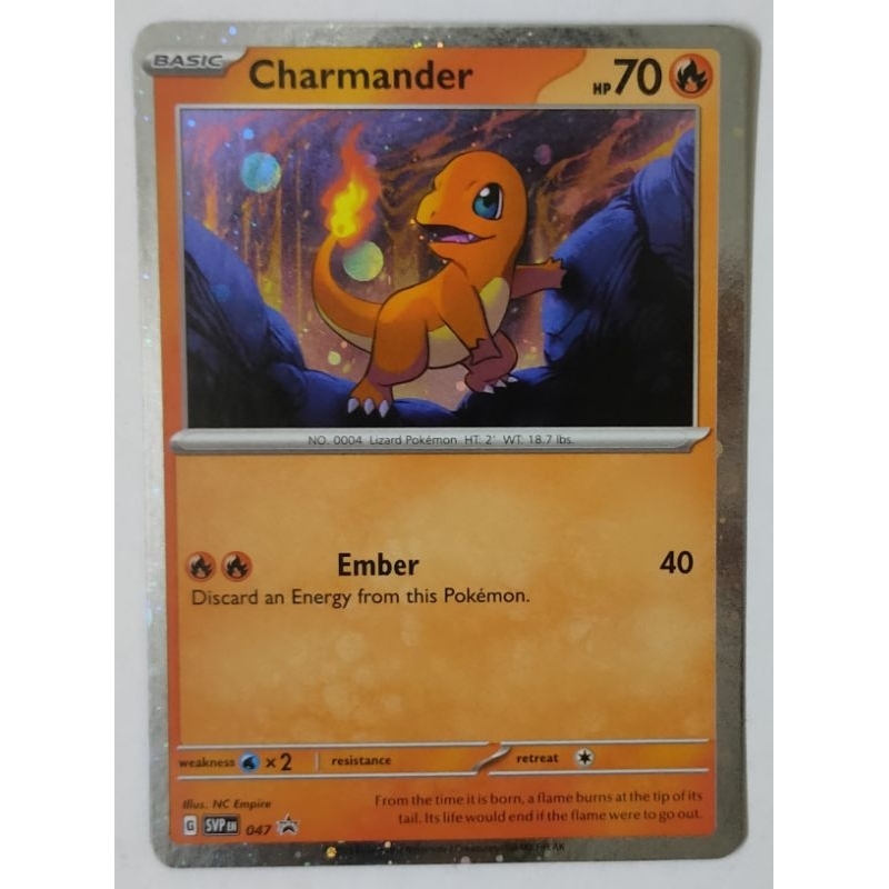 Charmander - SVP047 - Promo (Pokemon Scarlet & Violet Promos)[Near Mint ...