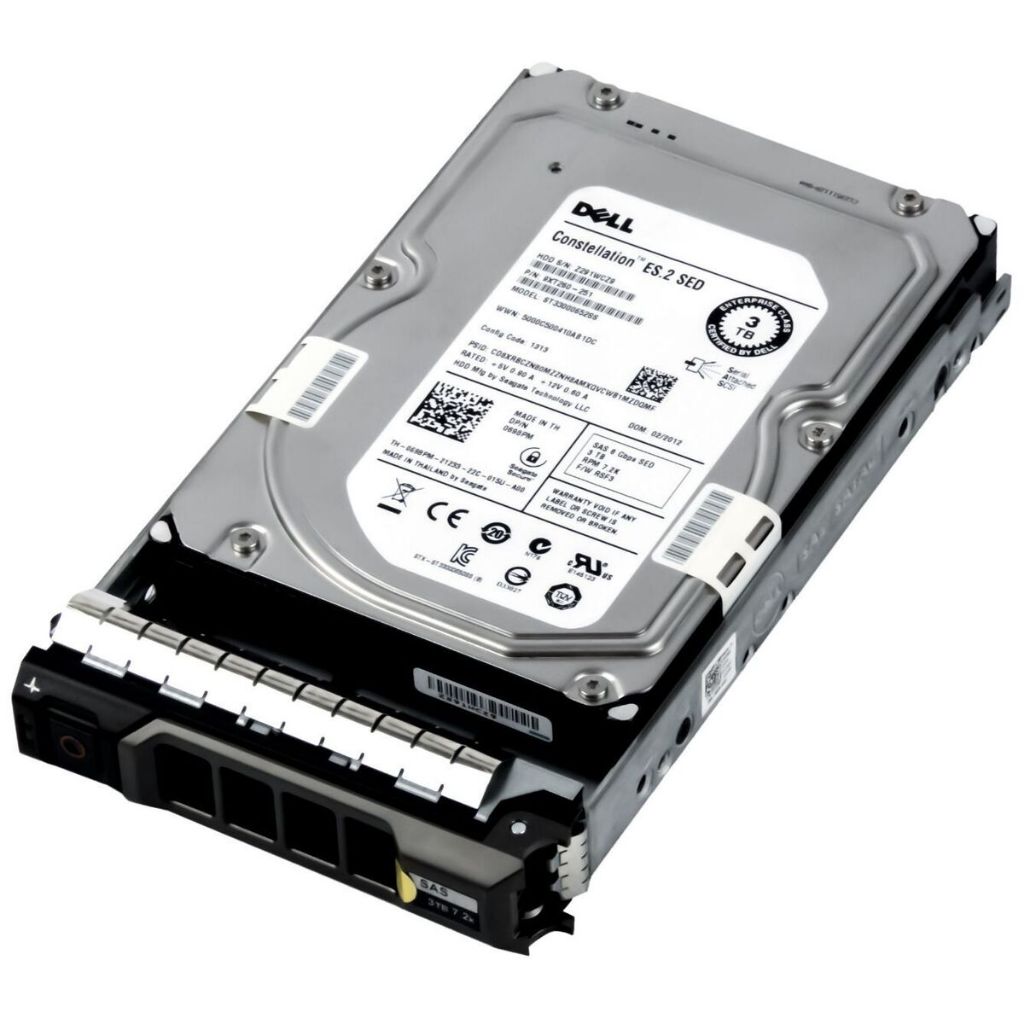 ST33000652SS 698PM DELL 3TB 7.2K 3.5 SAS 6G SED Hard Drive Server Hard ...