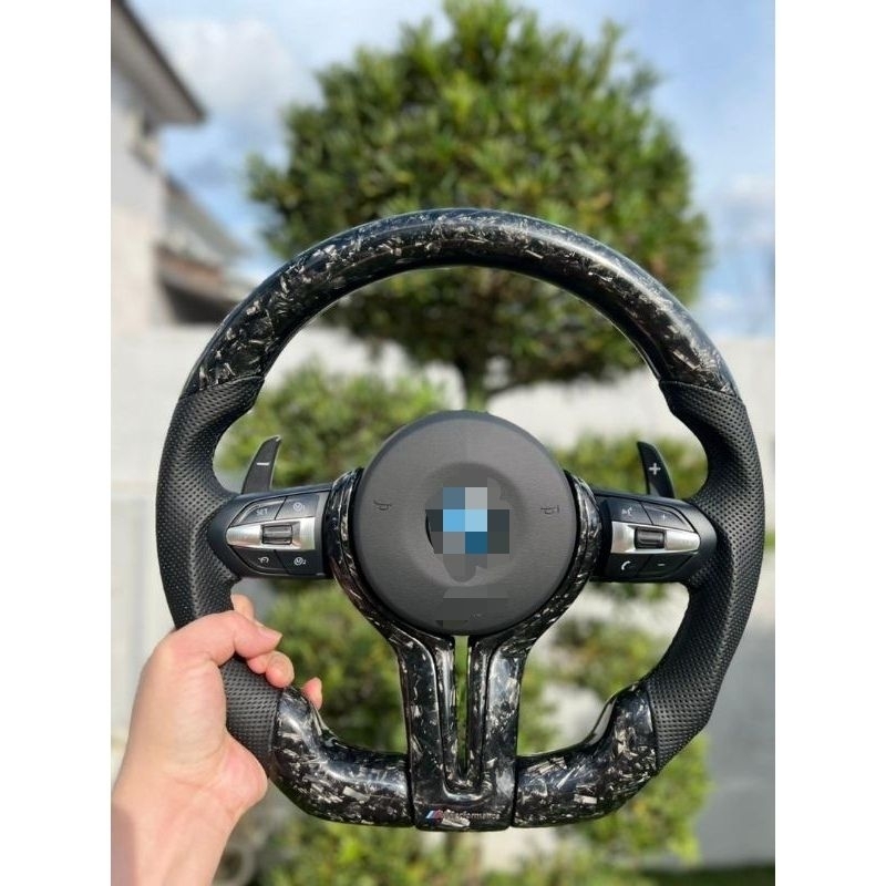 Bmw f10 f30 carbon fiber steering m sport f30 steering LED steering m ...