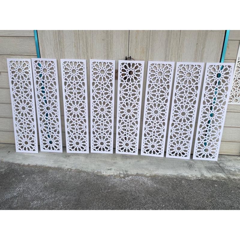 WALL PANEL ARABIC PATTERN 4FT X 1FT WALL DECO FRAME | Shopee Malaysia