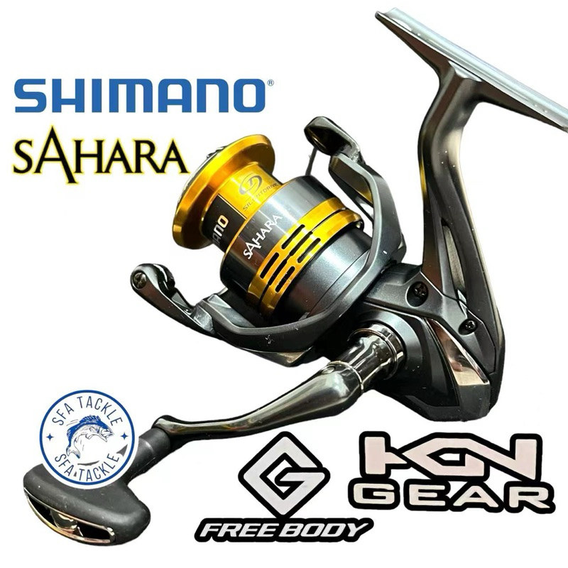 2022 SHIMANO SAHARA SPINNING FISHING REEL | Shopee Malaysia