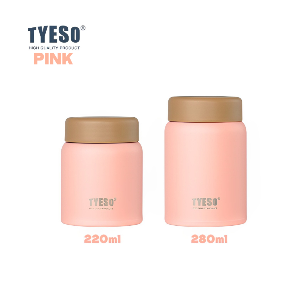 TYESO Thermos Food Jar 220ml/280ml Food-grade Stewed Pot Heat ...