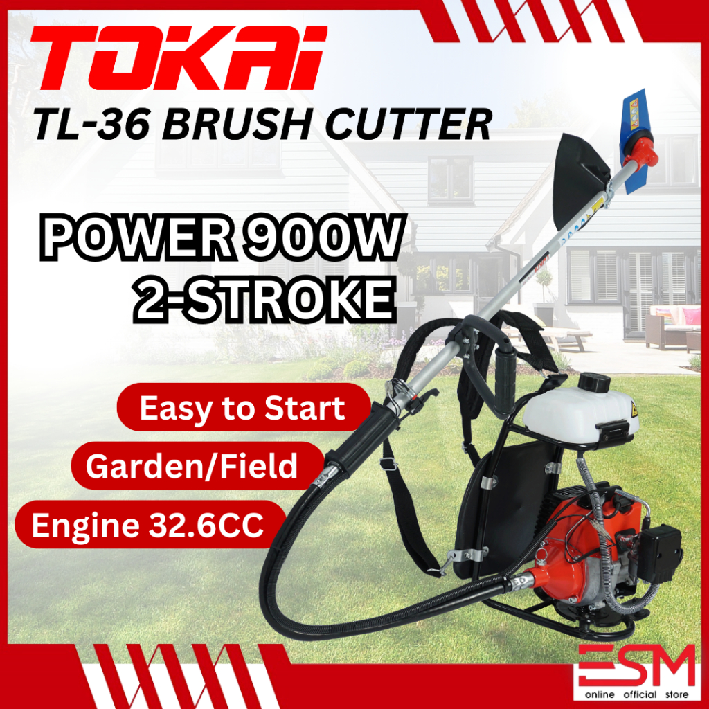 TOKAI BRUSH CUTTER TL-36 MESIN RUMPUT (2 STROKE) | Shopee Malaysia