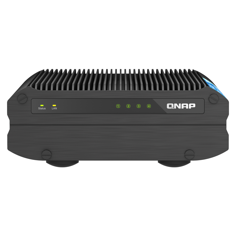 QNAP TS-i410X-8G 4-Bay Wide Temperature & Fanless 10GbE Industrial NAS ...