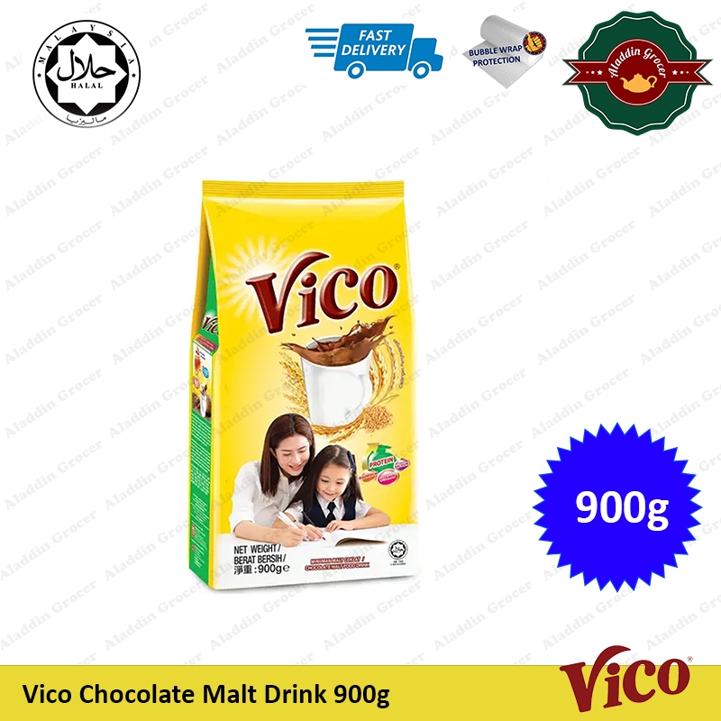 Vico Chocolate Malt Drink 900g **Expiry: 15.10.2025** | Shopee Malaysia