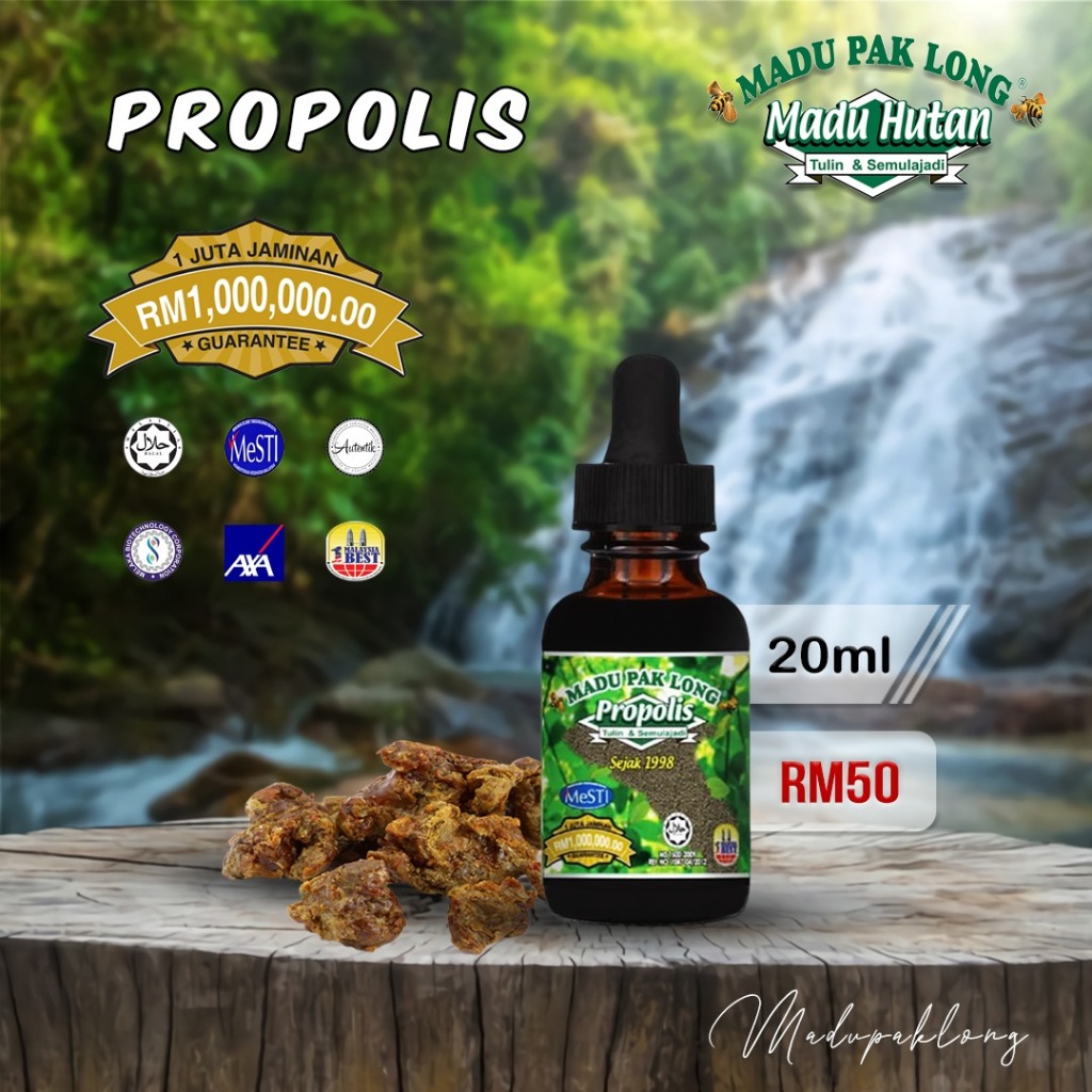 MADU PAK LONG Propolis 20ml | Shopee Malaysia