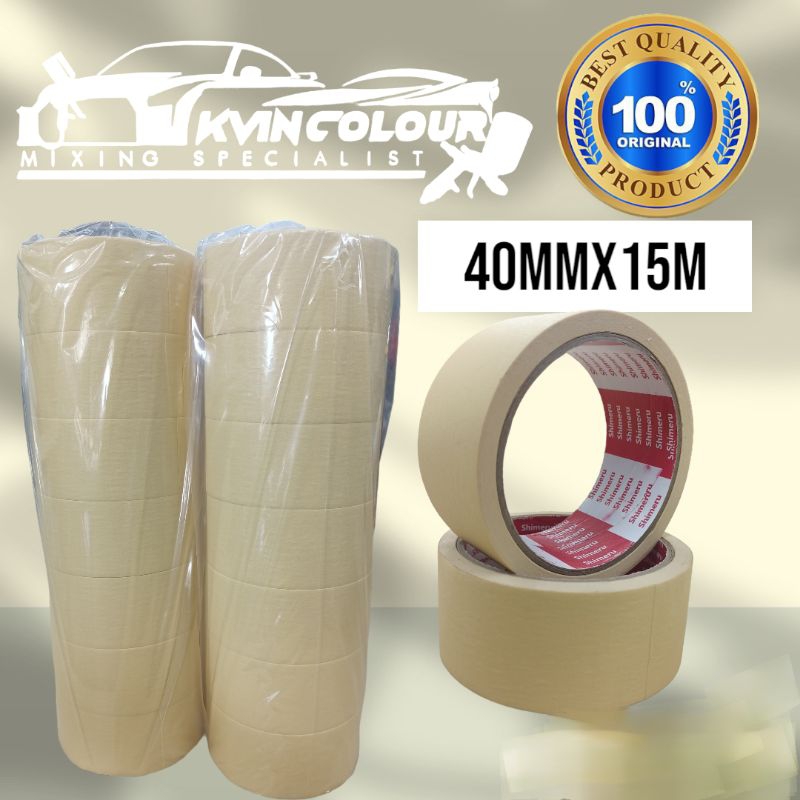 SHIMERU MASKING TAPE 40MM X15M | Shopee Malaysia