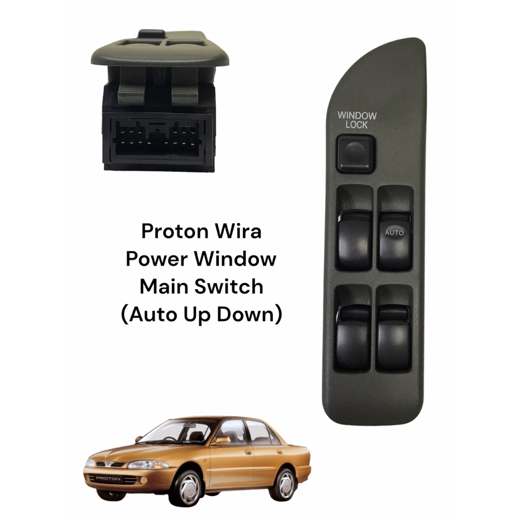 Proton Wira Power Window Main Switch (Auto Up down) | Shopee Malaysia
