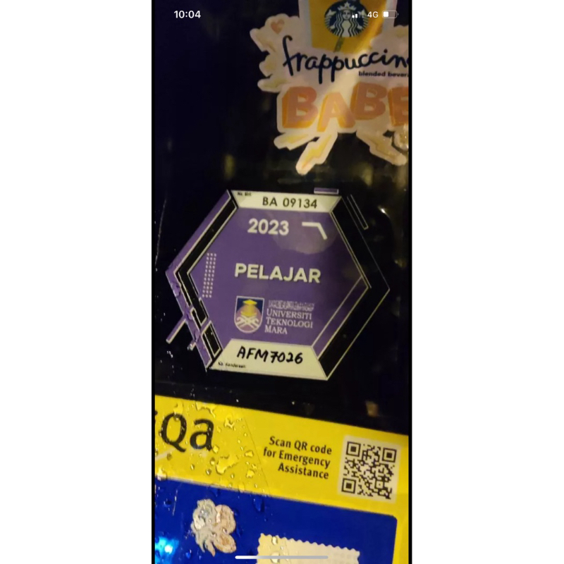 Sticker Cermin Universiti Teknologi Mara UiTM | Shopee Malaysia