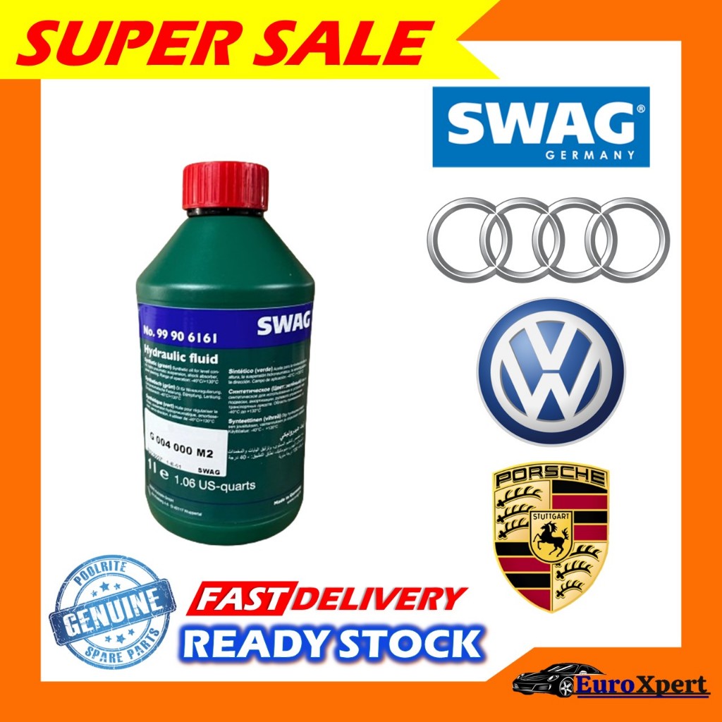 [SWAG] HYDRAULIC OIL & POWER STEERING OIL 1 LITRE - AUDI - VOLKSWAGEN ...