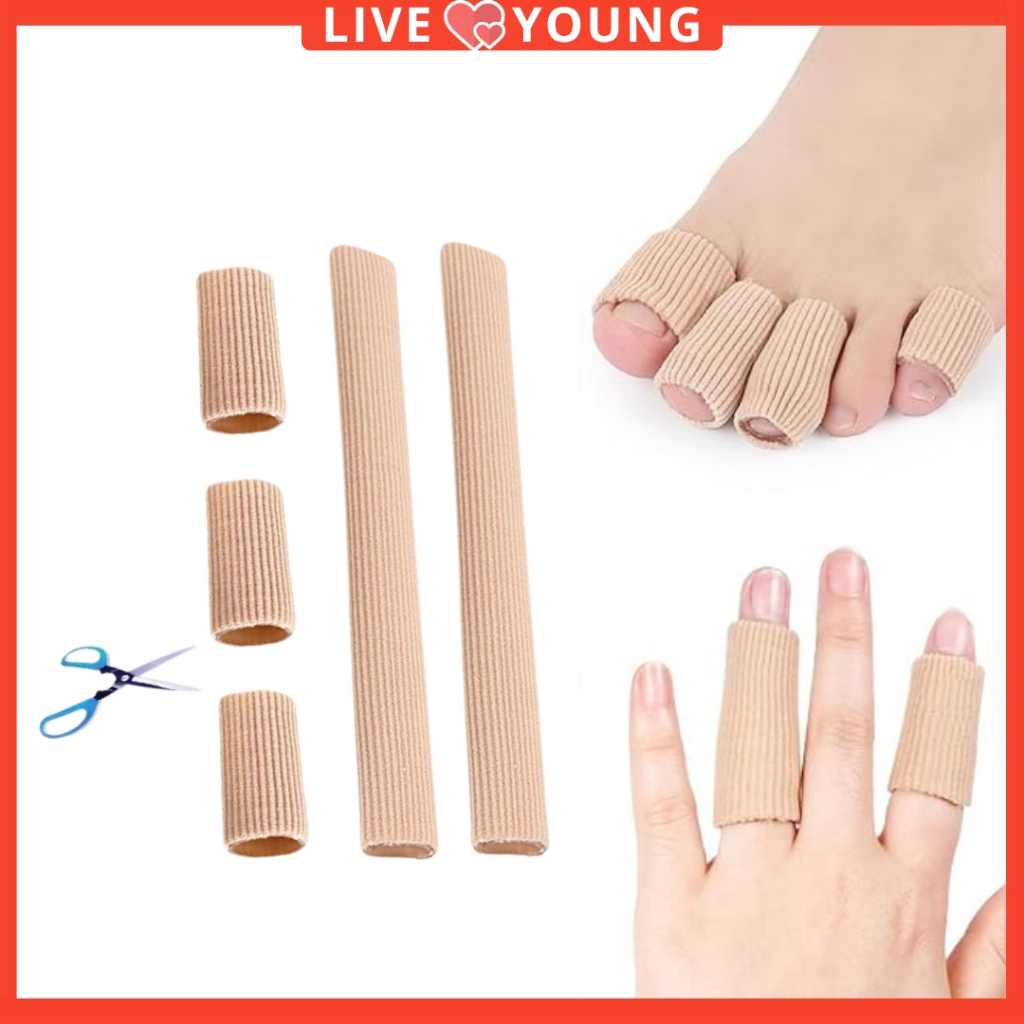 Thumb Toe Finger Gel Tube Valgus Protector Separator Spacer Sleeve ...