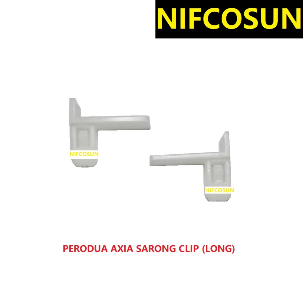 [FAST SHIPPING][BUATAN MALAYSIA] Perodua Axia Sarong Clip(LONG ...