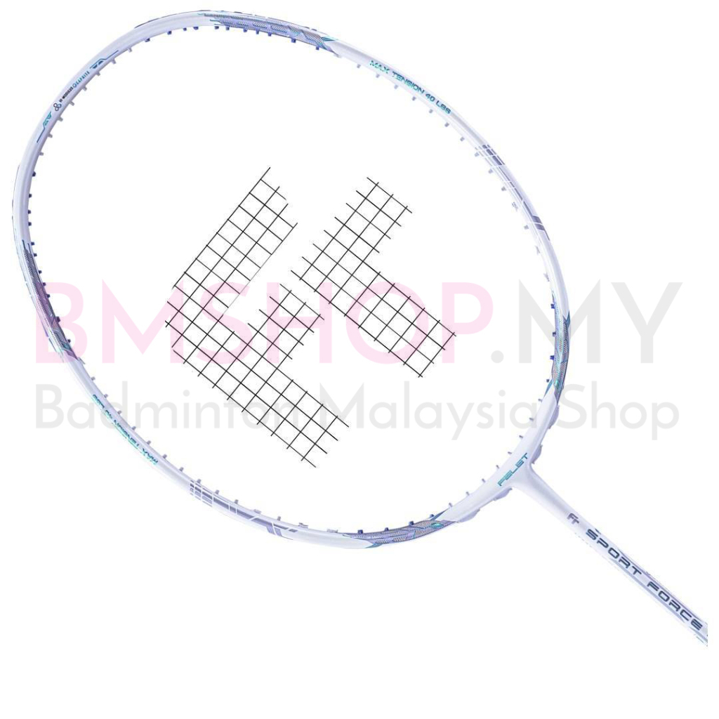 FELET Racket Sport Force (White) | Shopee Malaysia