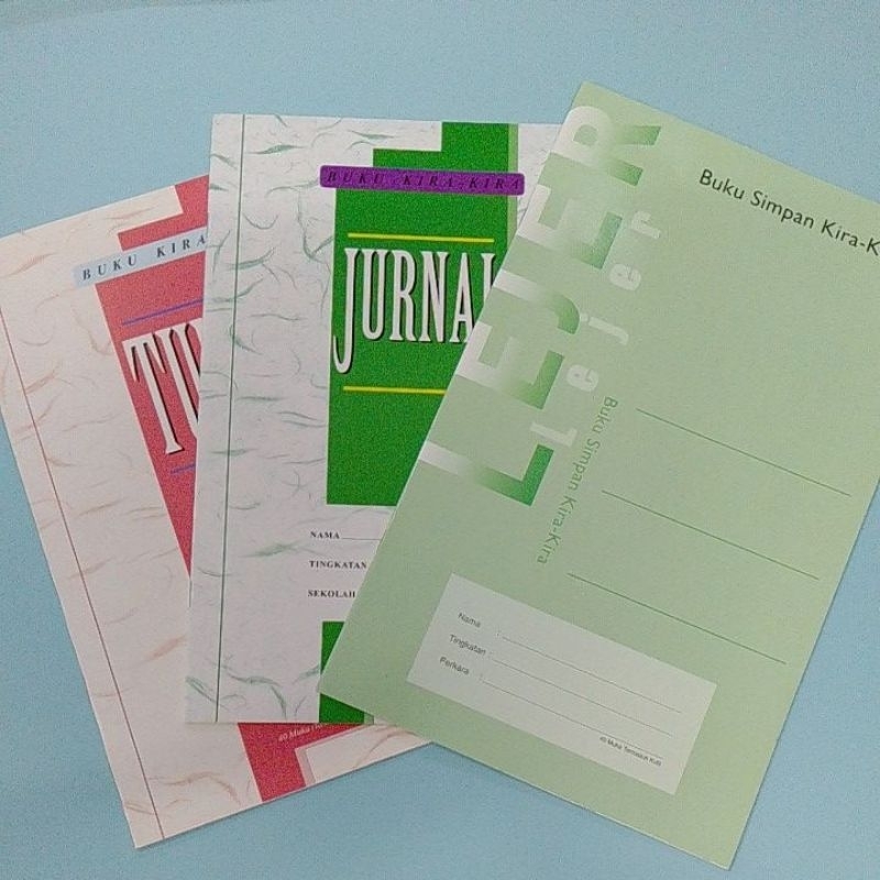 Journal / Ledger / Cash book Buku Jernal / Buku Journal / Lejer / Tunai ...