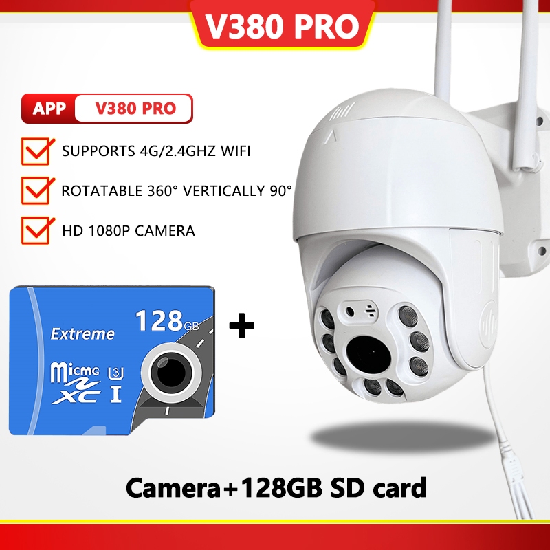 V380 Pro XM Outdoor Pan/Tilt Weatherproof WiFi Wireless Auto Tracking ...
