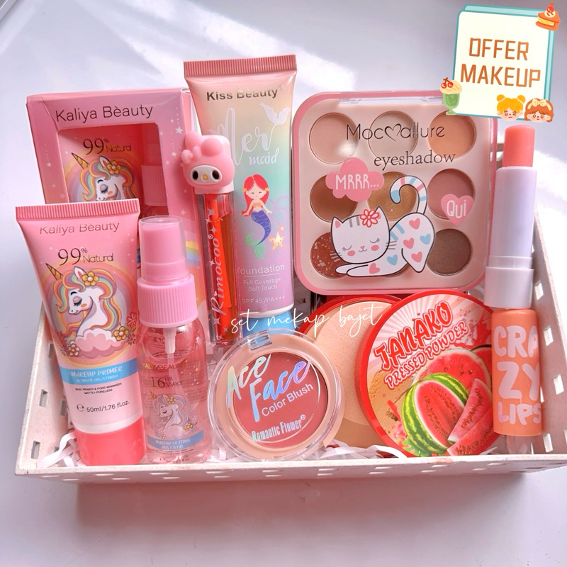 SET MAKEUP OFFER 😘 SET MAKEUP OFFER TERMURAH | Face Makeup Sets ...