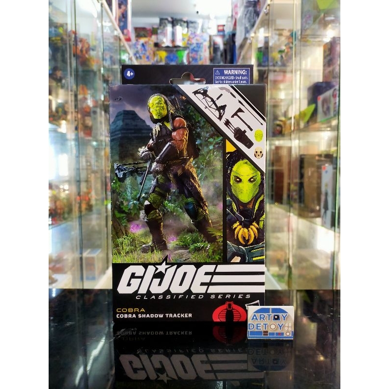 GI Joe Classified Series 108 6"Inch Cobra Shadow Tracker | Shopee Malaysia