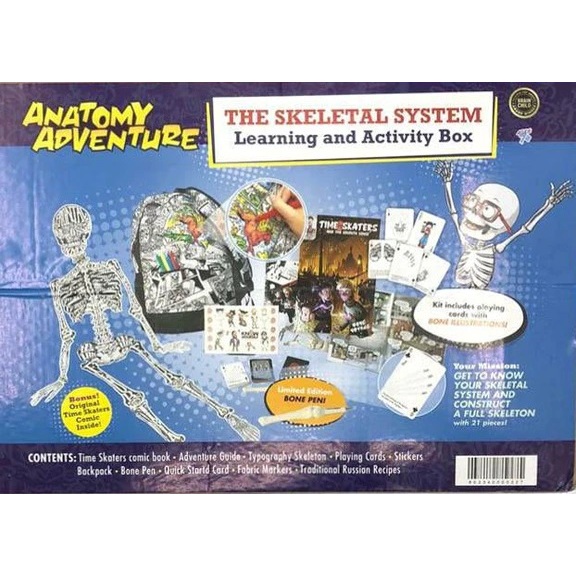 The Skeletal System Anatomy Adventure Bone Box | Shopee Malaysia