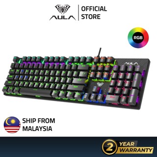 AULA S2022 Mechanical Gaming Keyboard RGB Lighting Anti Ghosting For ...