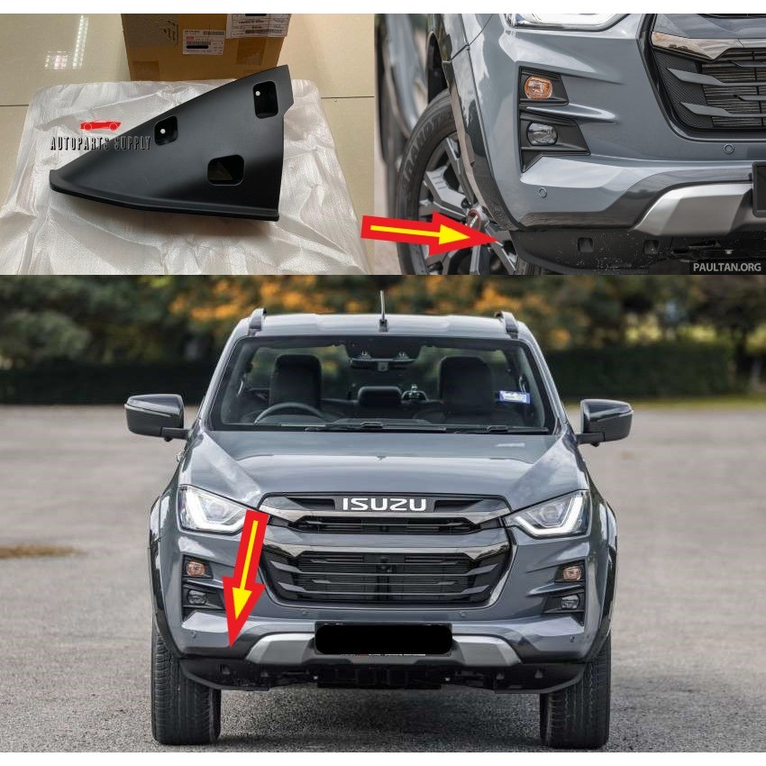 ORIGINAL ISUZU DMAX D-MAX 2021 - 2023 FRONT BUMPER LOWER COVER ...