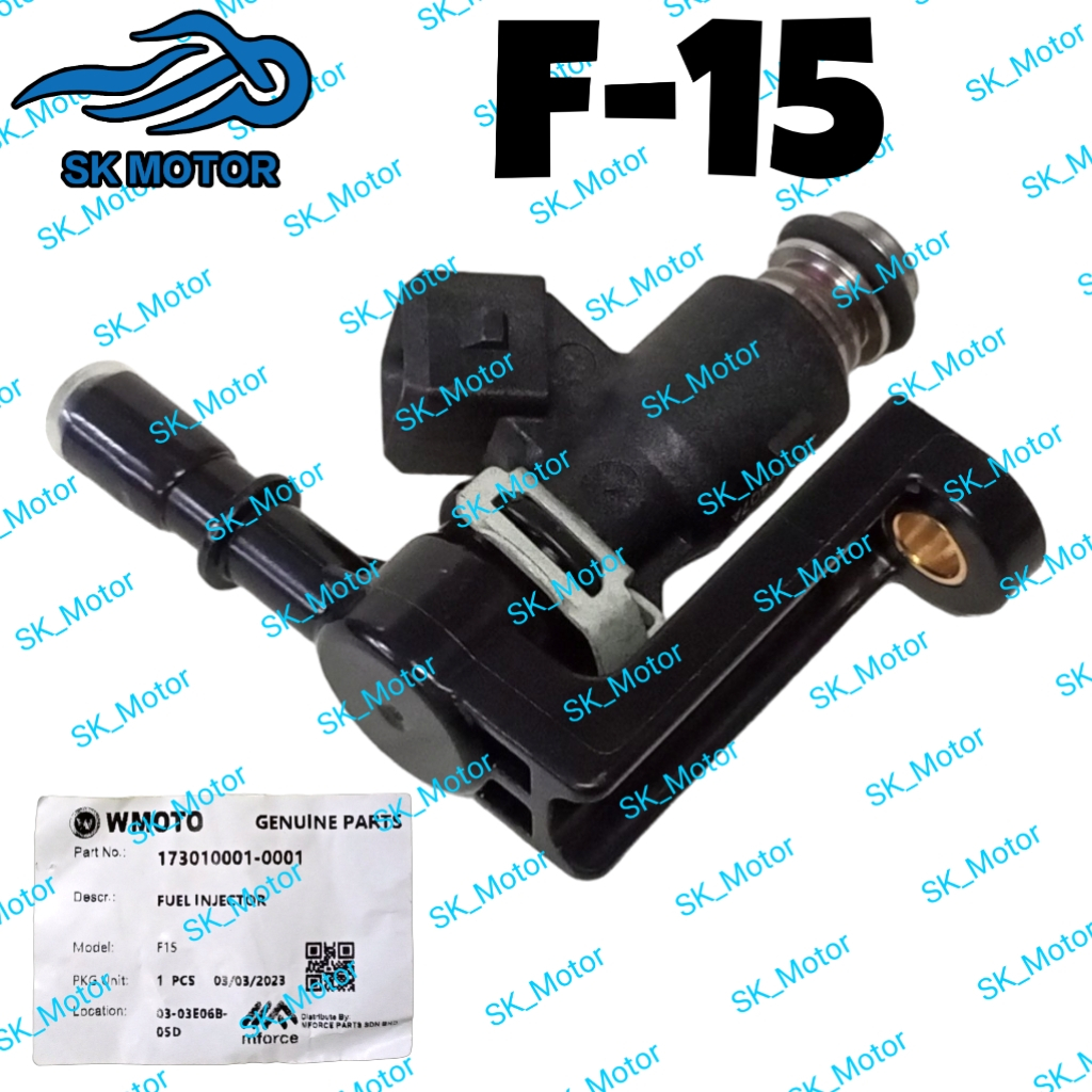 WMOTO FLASH 150 F-15 F15 Original Fuel Injector Injection / Penyuntik ...