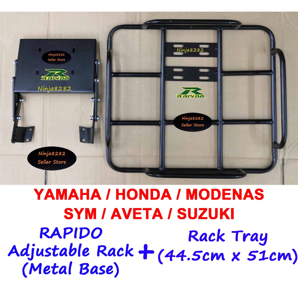 Rapido Adjustable Rack (Metal Base) & Frame Rack Tray (L51:W44) YAMAHA ...