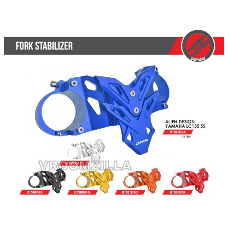 RCB FORK STABILIZER LC135 Y15ZR GOLD RED BLACK BLUE 100% ORIGINAL ...