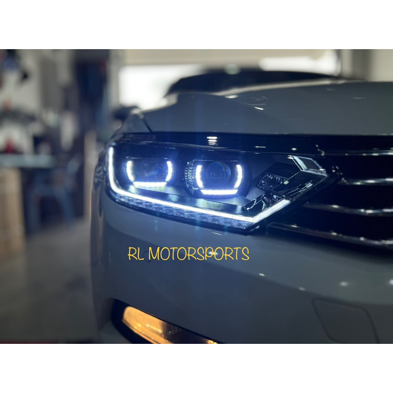 Volkswagen Passat b8.5 2017 2018 2019 2020 front projector led drl ...
