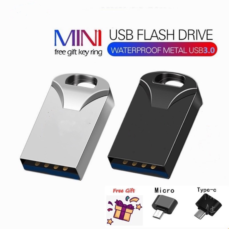 Mini usb flash Drive 2TB 512GB 32GB pendrive Flash Memory Stick ...
