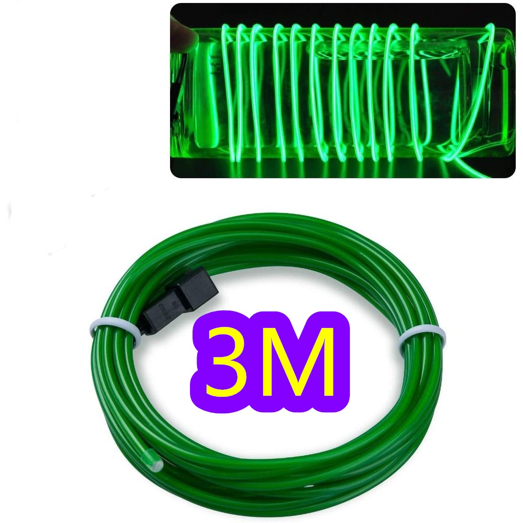 2.8mm Wording Light Strip EL Wire Neon Light With Iron Core Neon Custom ...