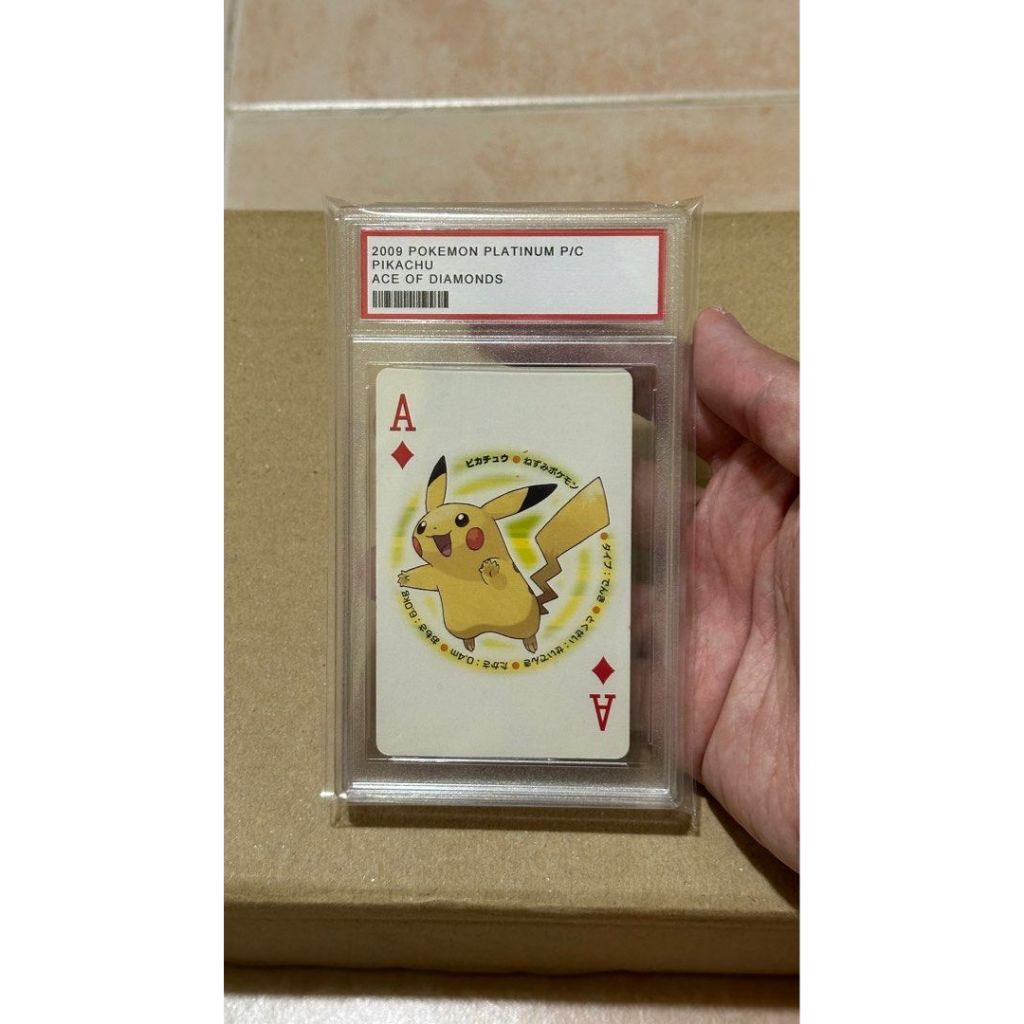 (RARE) 2009 Japanese Nintendo Pikachu Ace of Diamonds Giratina Platinum ...