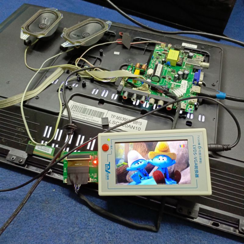 PENSONIC PLED-3211T LED TV SPAREPARTS (USED) | Shopee Malaysia