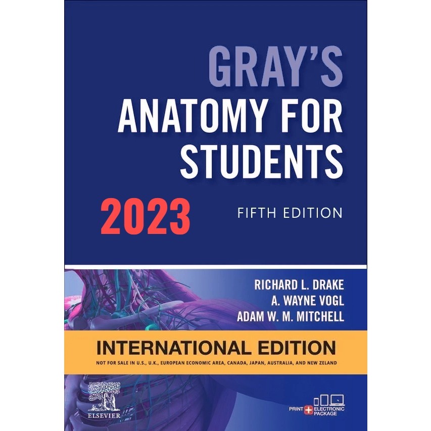 Gray’S Anatomy For Students International Edition 5th ed 2023 Grays ...