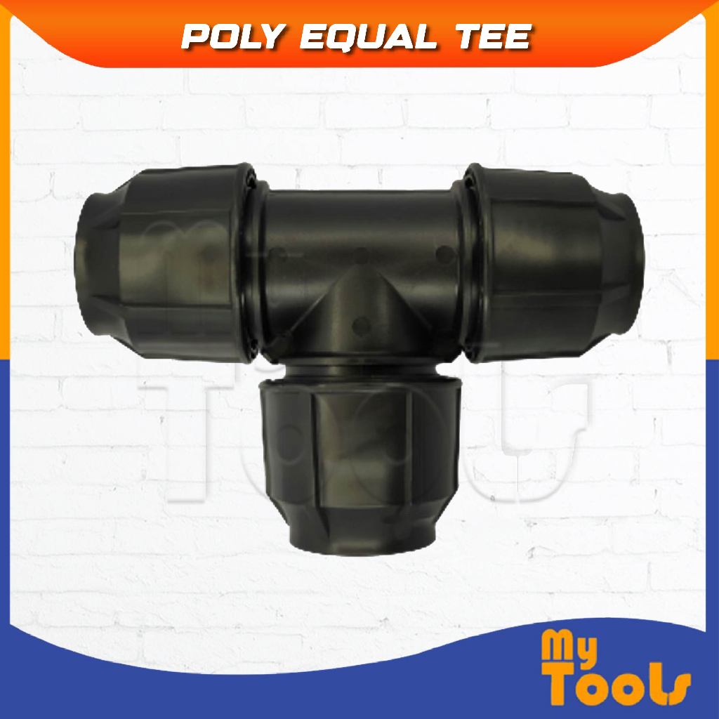 Poly Compression Fitting Equal Tee (ET) | Shopee Malaysia