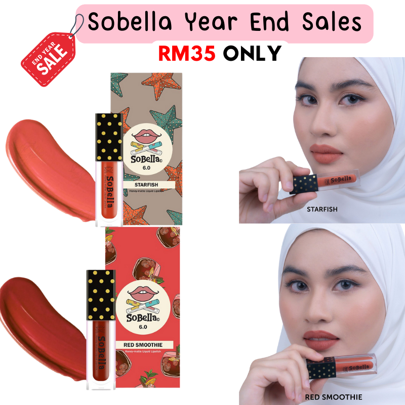 SOBELLA NEW HOT EDITION / LIP GLOWING / LIPMATTE ALL EDITION (SIZE ...