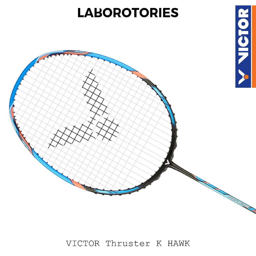 [LABOROTORIES] VICTOR Thruster K HAWK Badminton Racket TK-HAWK (Free ...