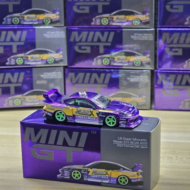 MINI GT NISSAN SILVIA S15 LBWK LB SUPER SILHOUETTE 555 2022 FORMULA ...