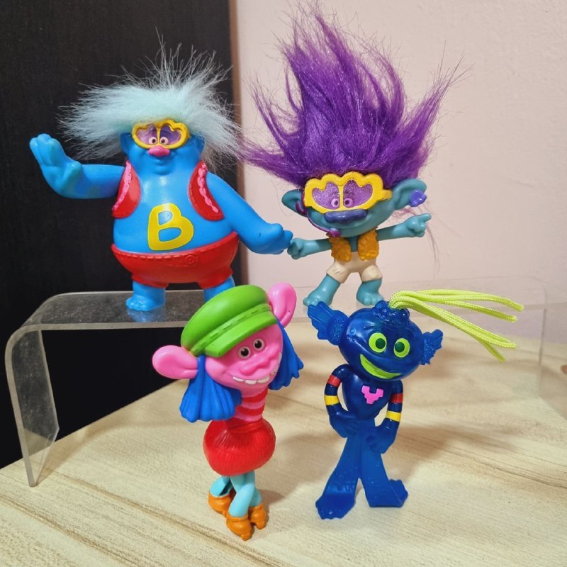trolls world tour mcdonald toy preloved toy | Shopee Malaysia