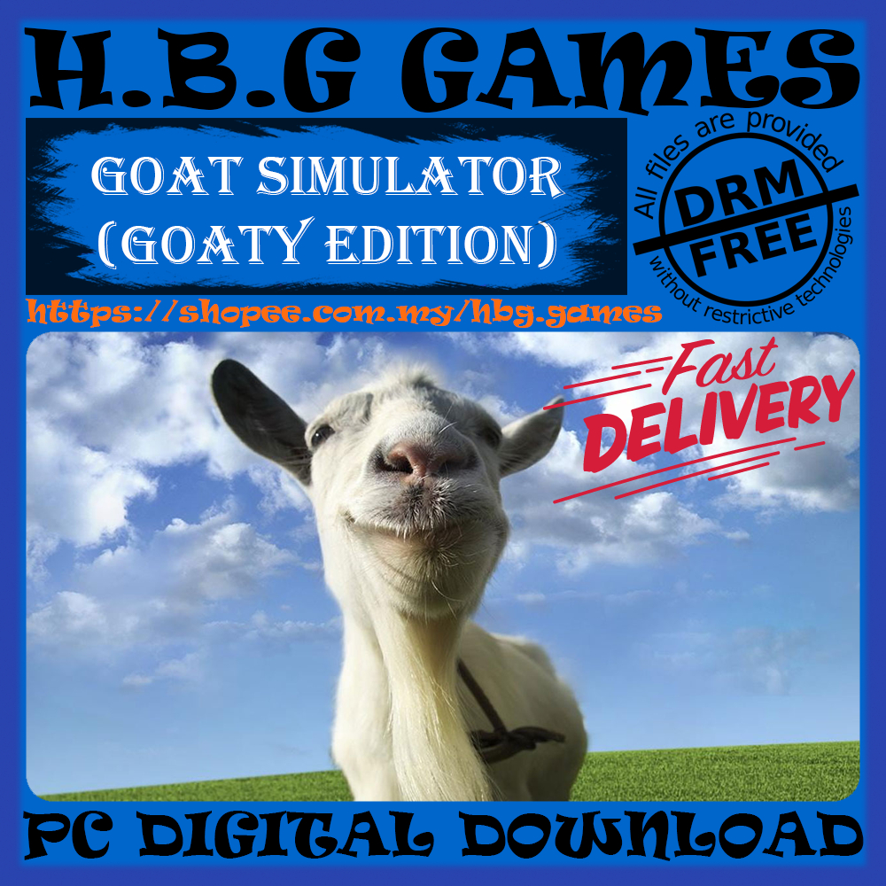 Goat Simulator (GOATY Edition) [PC DIGITAL DOWNLOAD] [OFFLINE] [DRM ...