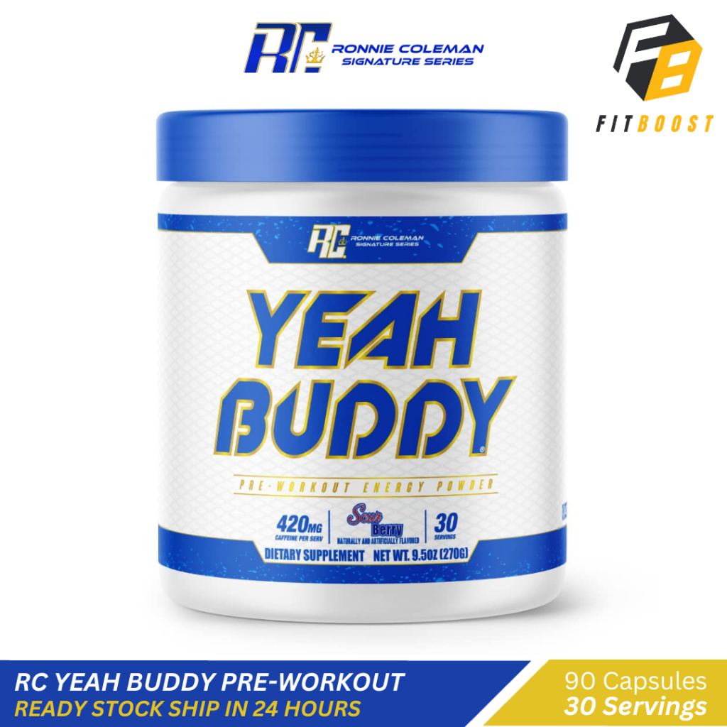 RCSS Ronnie Coleman Signature Series, Yeah Buddy, Pre Workout Energy ...