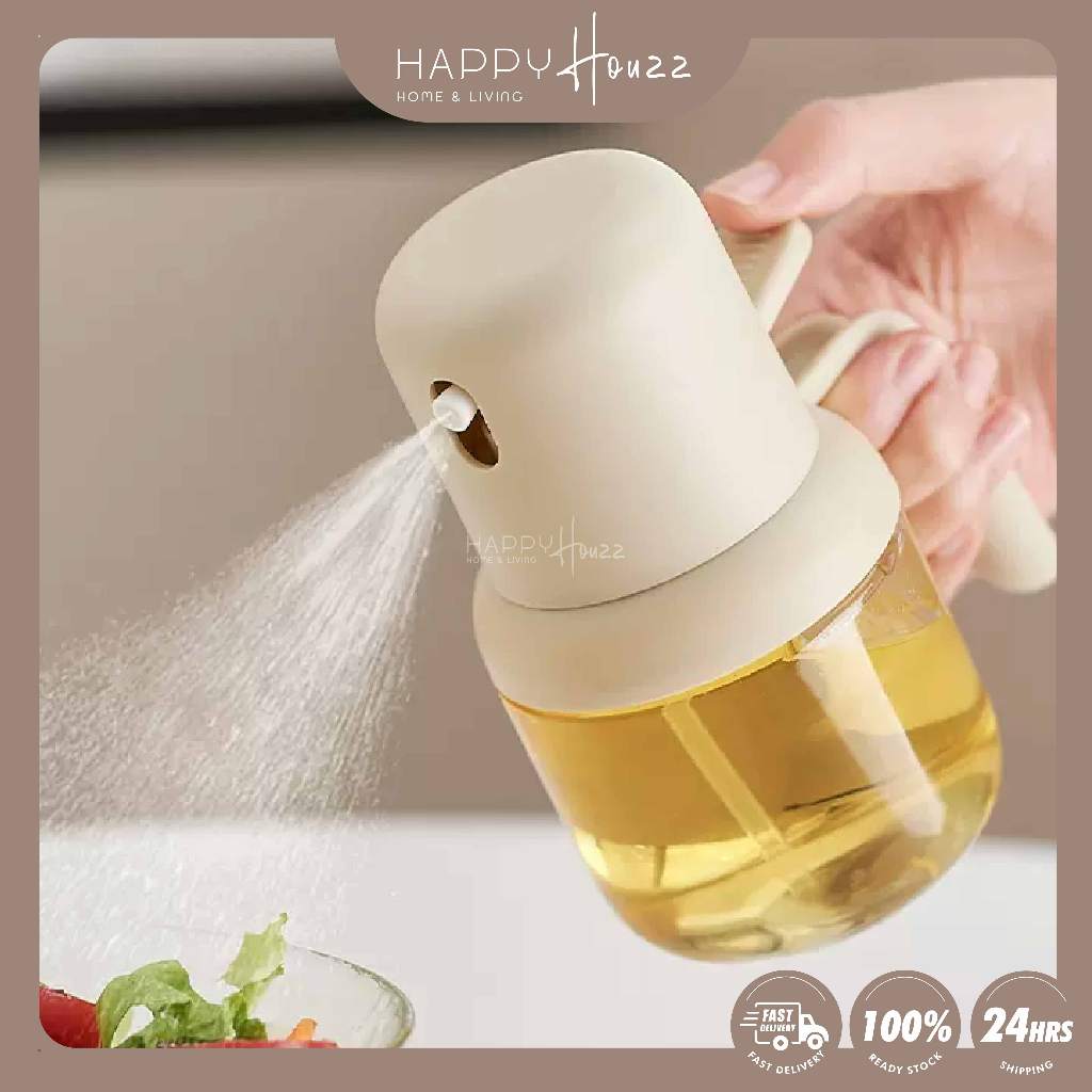 【READY STOCK】HAHO Nordic Oil Spray Mist No Leakage With Handle Bottle ...