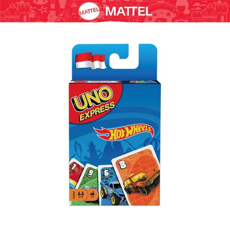 UNO Hot Wheels Express Card Game | Shopee Malaysia