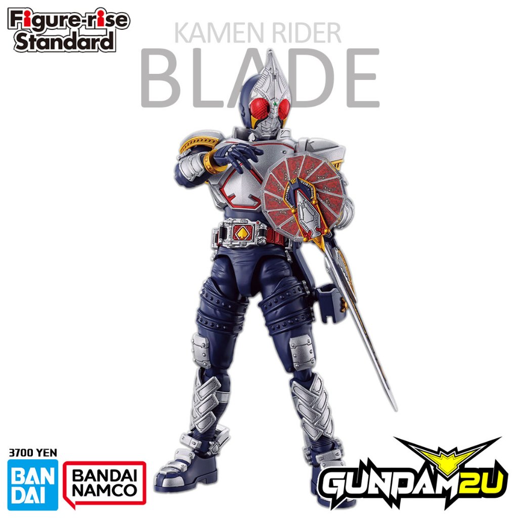 BANDAI FRS Kamen Rider Blade - Figure-rise Standard Heisei Masked Rider ...