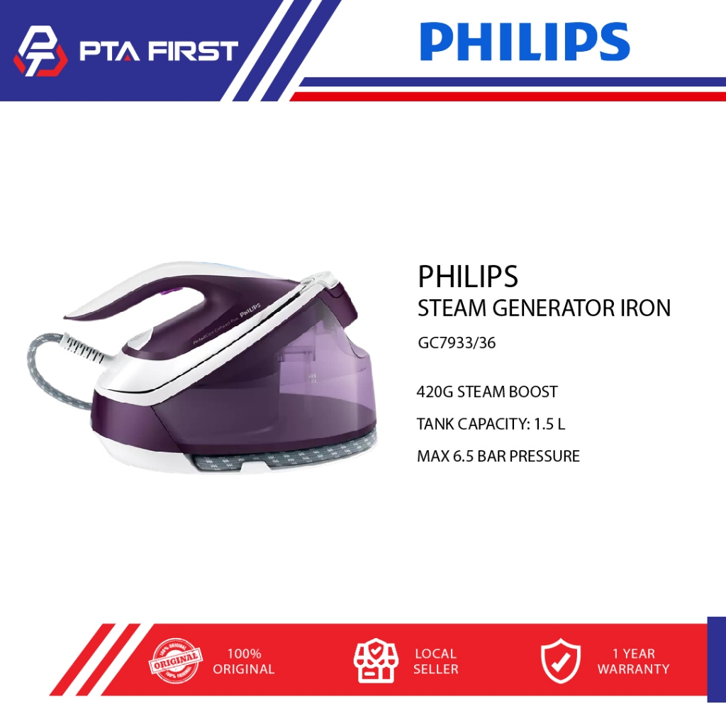 PHILIPS GC7933/36 STEAM GENERATOR HV-SOLPL-FU (3) (8710103917380 ...